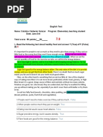 Stage 6 English Progression Test Paper | PDF