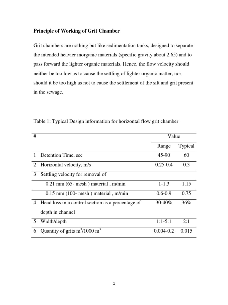 Lecture 7 Examples of Grit Chamber and Flotation 4399434842228003759 ...