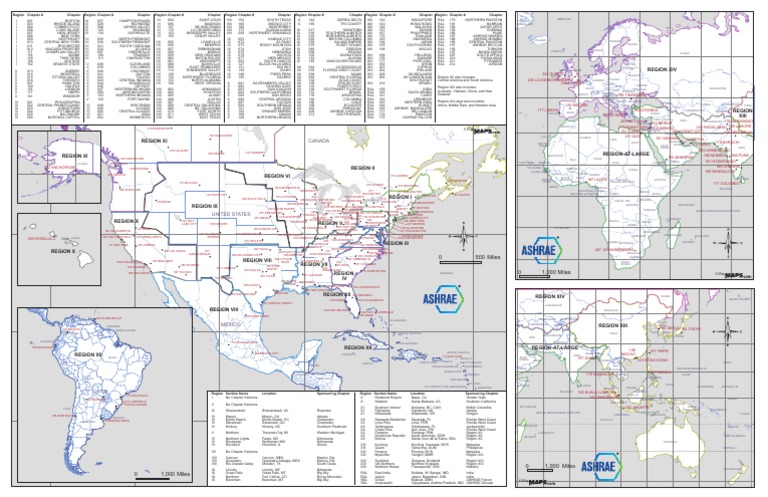 ASHRAE Regions Map | PDF