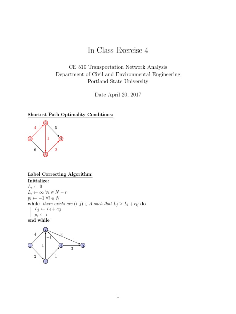 In Class Exercise 4 | PDF | Mathematical Relations | Combinatorics