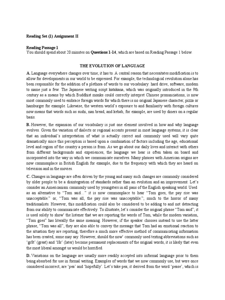 Reading Set (1) IELTS | PDF | Psychometrics | Intelligence