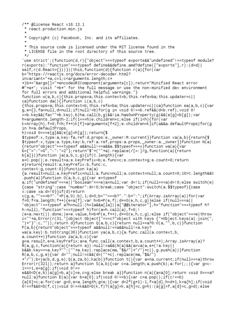 React Production Min Pdf Software Development Software Engineering 