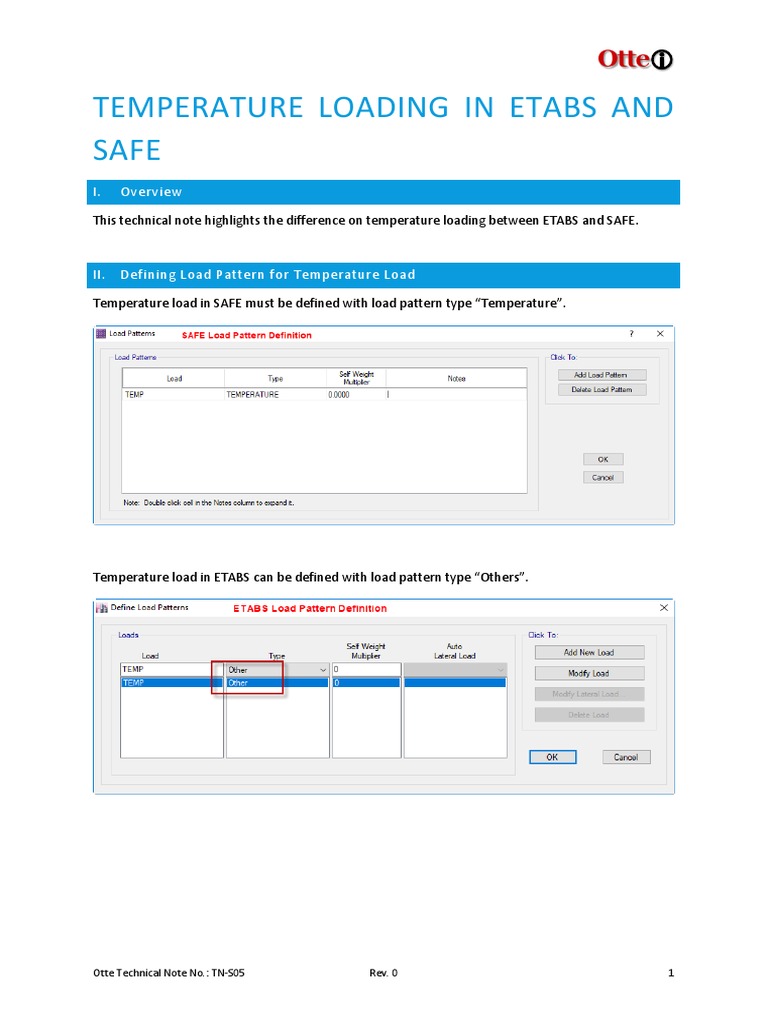 Temperature Loading in Etabs and Safe | PDF | Beam (Structure) | Force