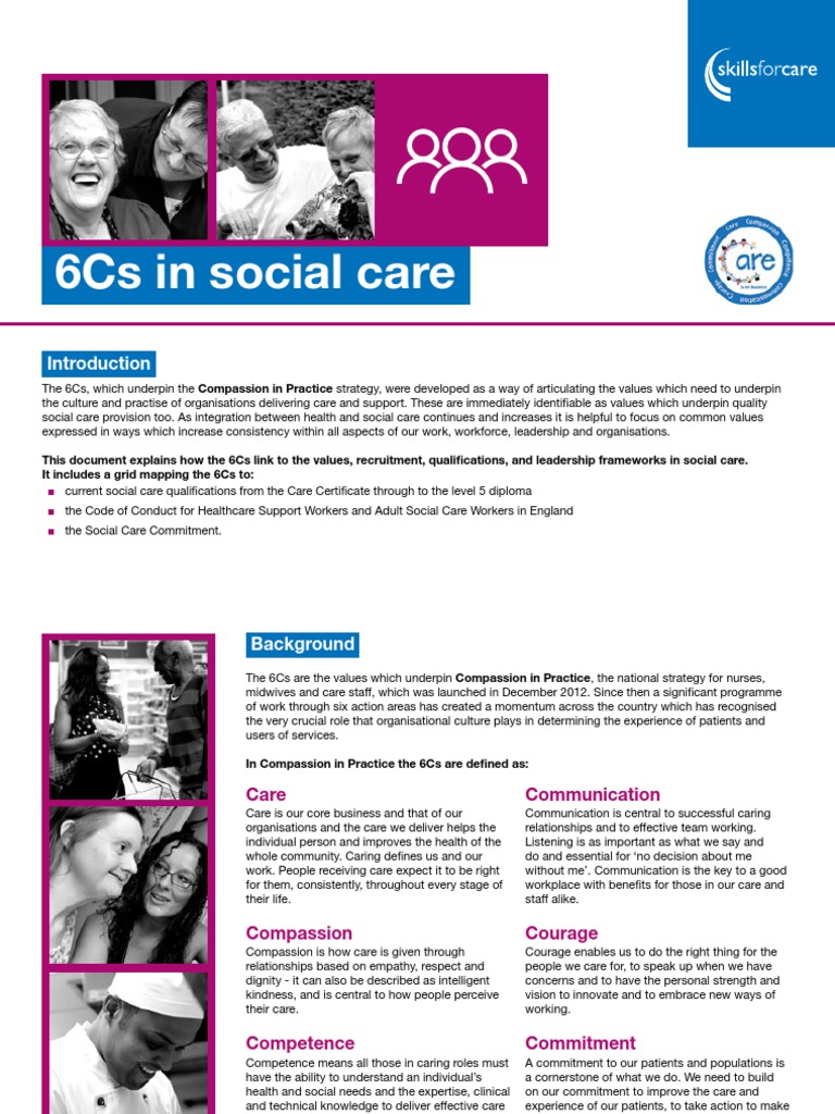 6Cs in Social Care Guide | PDF | Social Work | Compassion