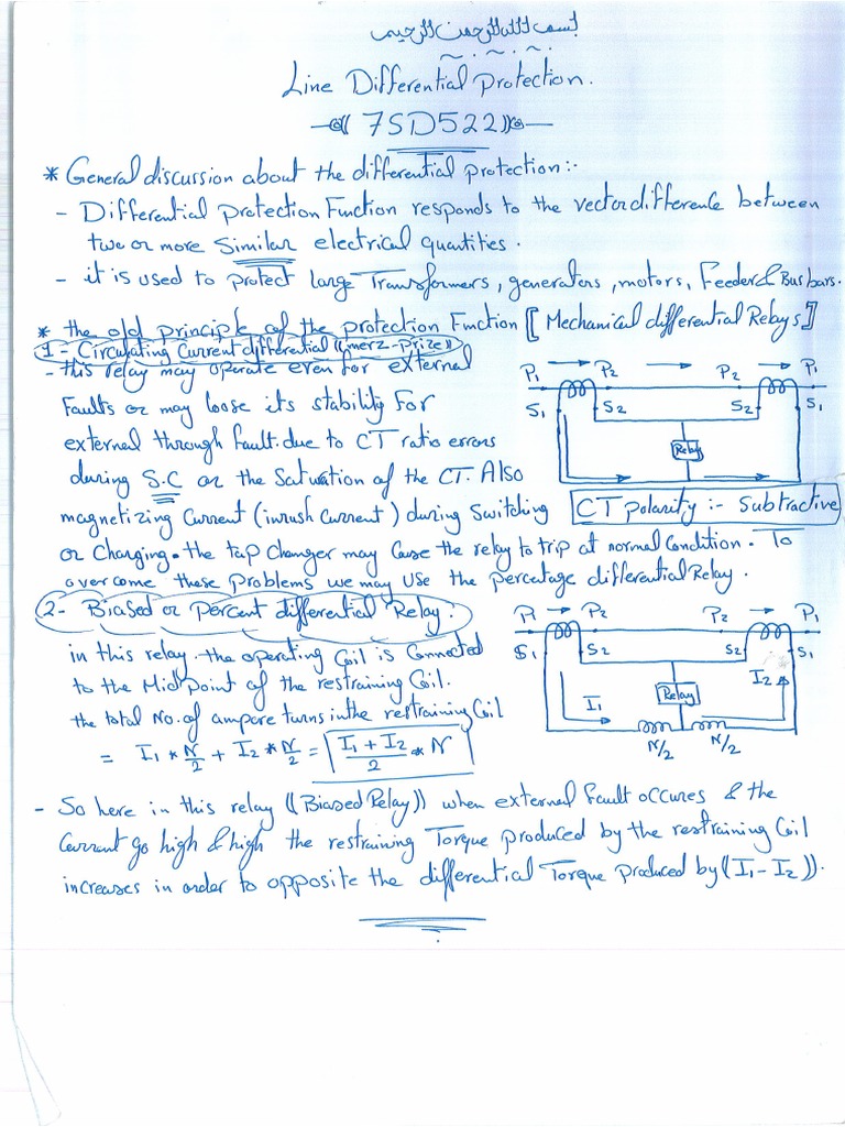 3 - Line Differential 7SD522 PDF | PDF