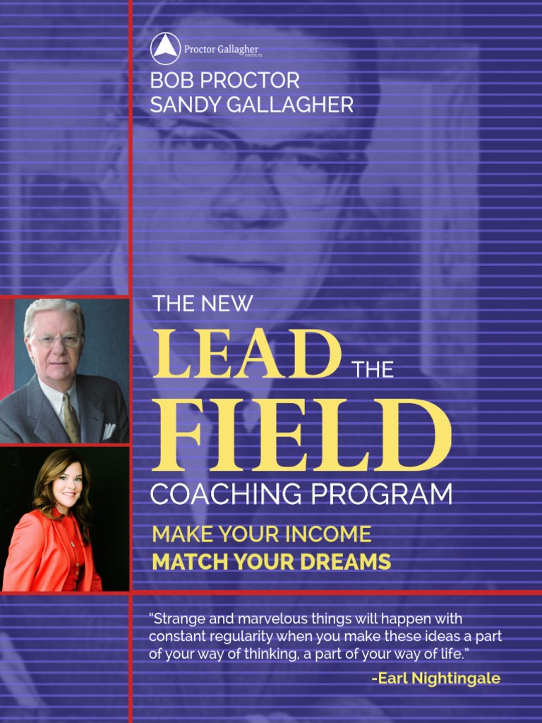 The New Lead The Field Coaching Program | PDF | Metaphysics