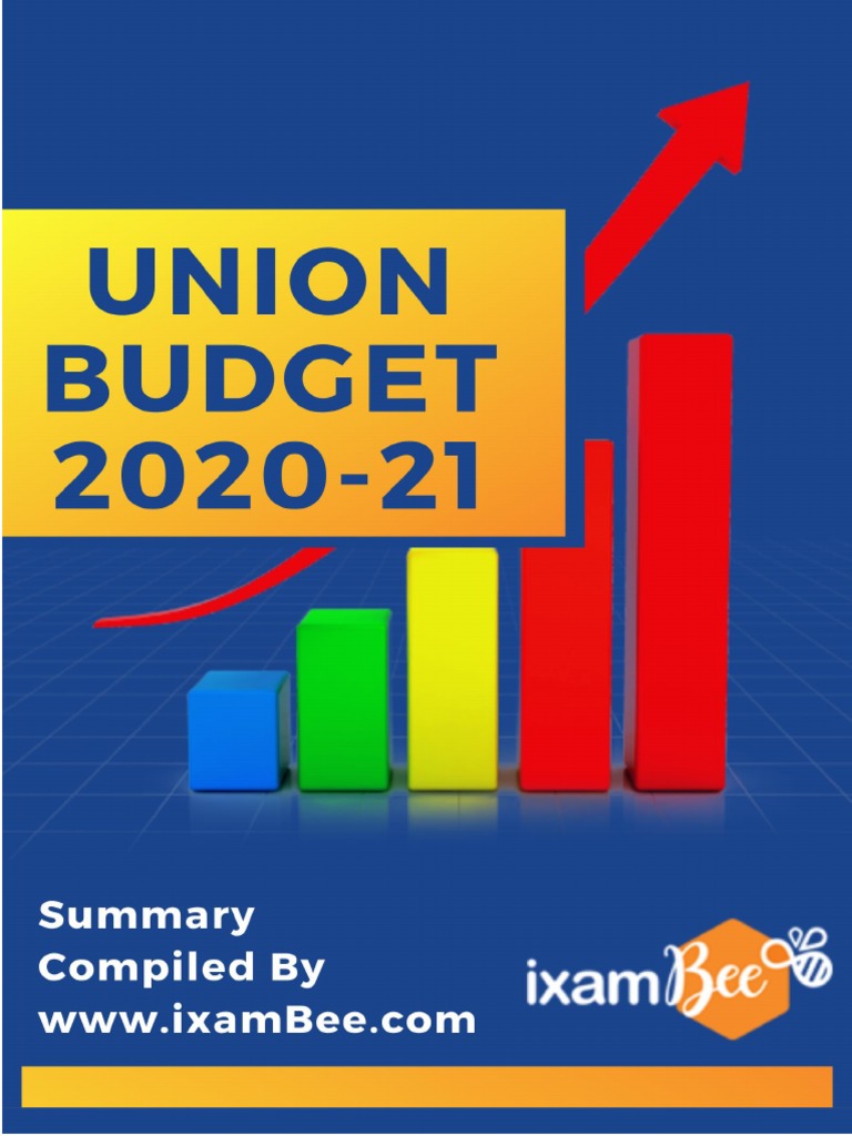 Union Budget 2020-21: Study Notes | PDF | Government Budget Balance ...