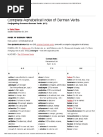 The Handbook - German Grammer A1-B2 | PDF