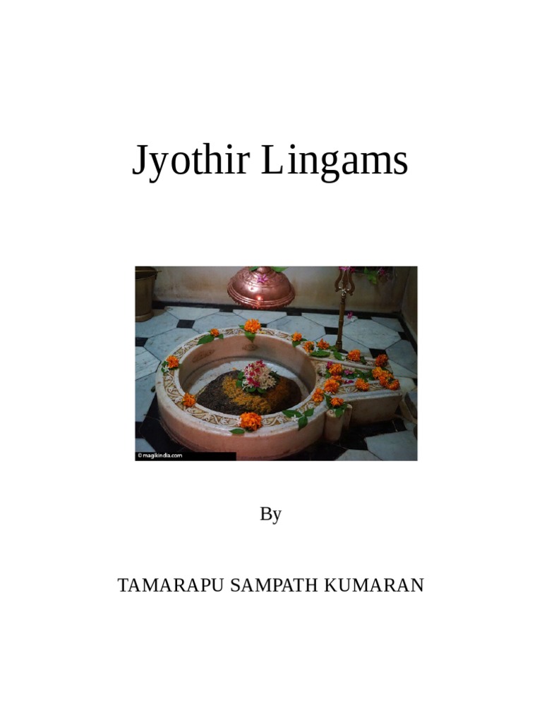 Jyothir Lingams | Download Free PDF | Hindu Mythology | Hindu Literature