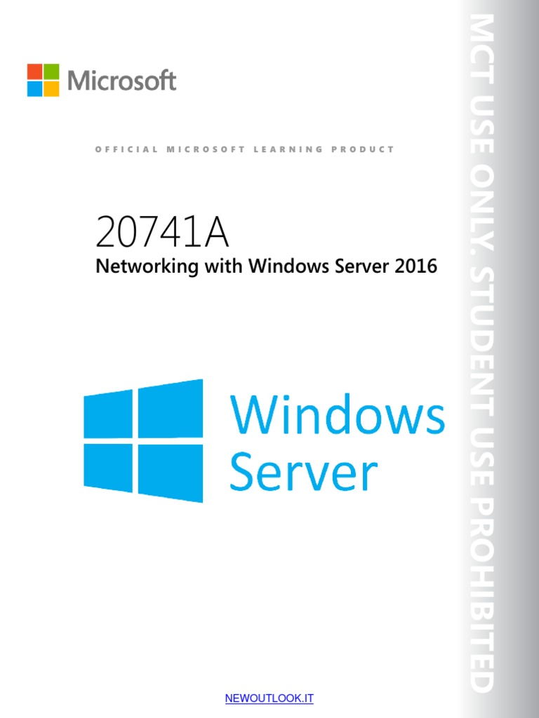 Moac 20741a | PDF | I Pv6 | Copyright