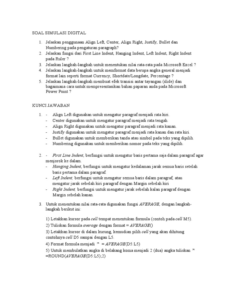 Soal Uts Simulasi Digital | PDF