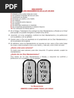 Sopa de Letras: Los 10 Mandamientos | PDF | Deportes | Ocio