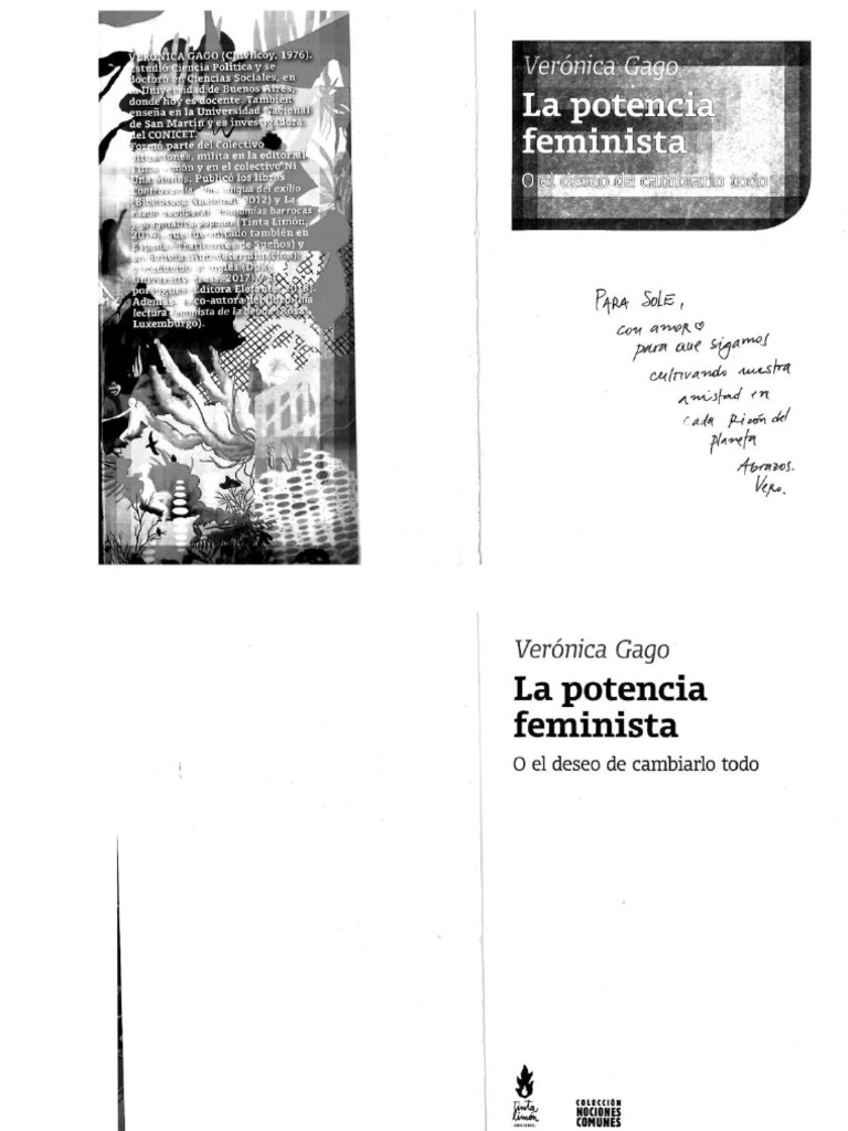 Veronica Gago - La Potencia Feminista | PDF | Feminismo | Estudios de género