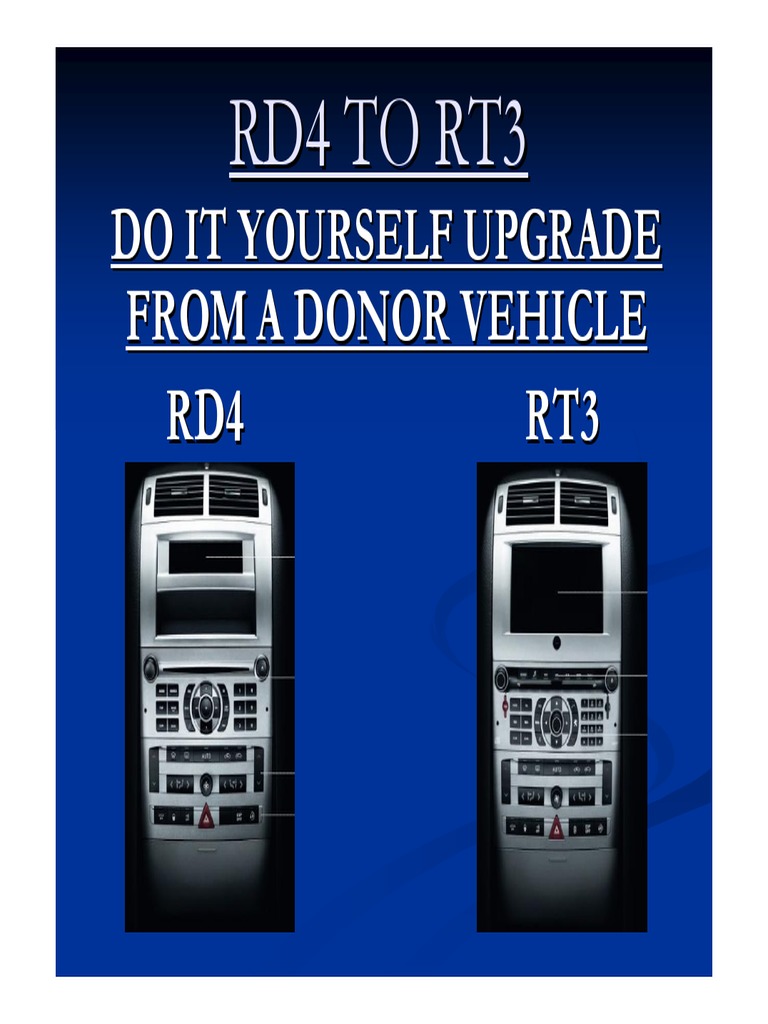 RD4 To RT3 PDF | PDF | Electrical Connector | Loudspeaker