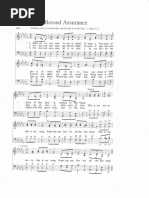 Free Lead Sheet - Blessed Assurance - Michael Kravchuk | PDF | Hymns | Gospel Music
