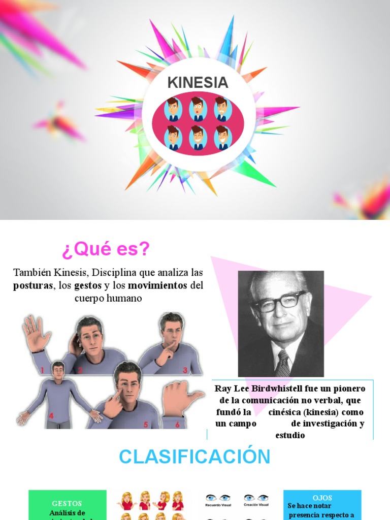 Kinesia 1 | PDF | Comunicación no verbal | Comunicación humana