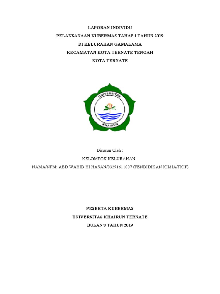 Laporan Kubermas | PDF