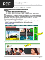 Guía Rápida de Acceso A La Plataforma Moodle - UIP | PDF