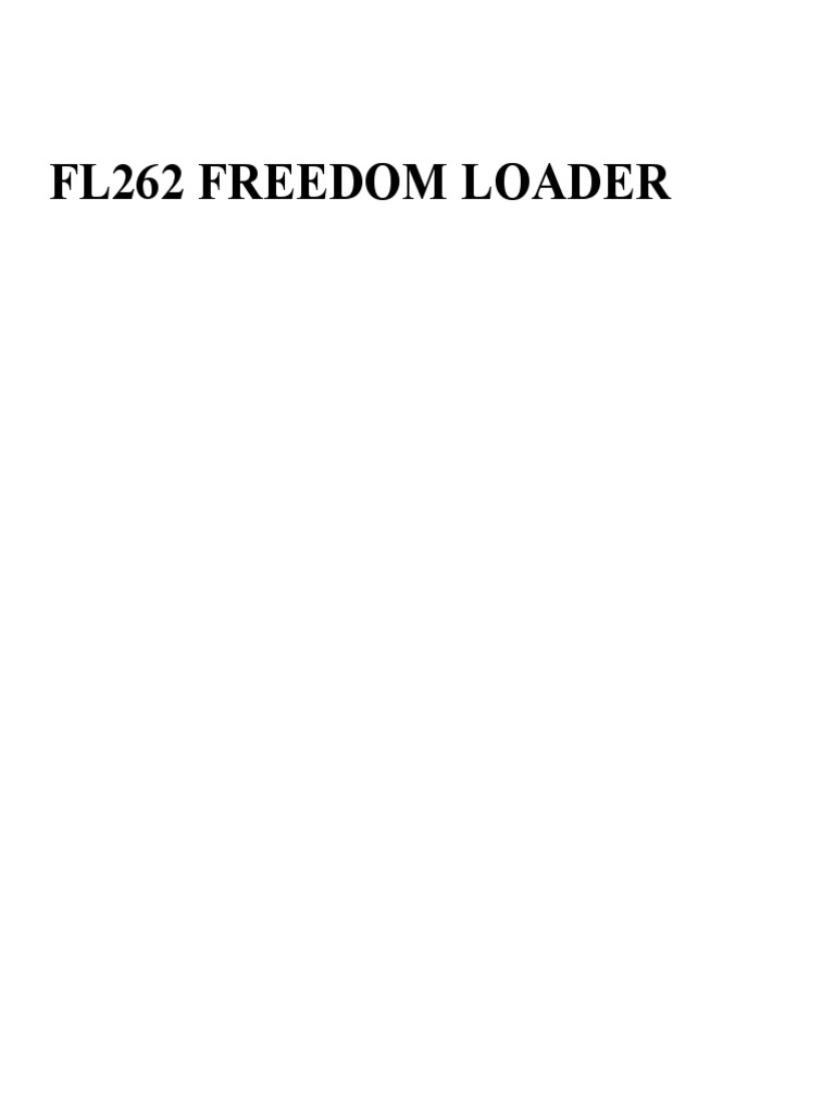 Freedom Loader - Partes PDF | PDF | Machines | Vehicle Technology