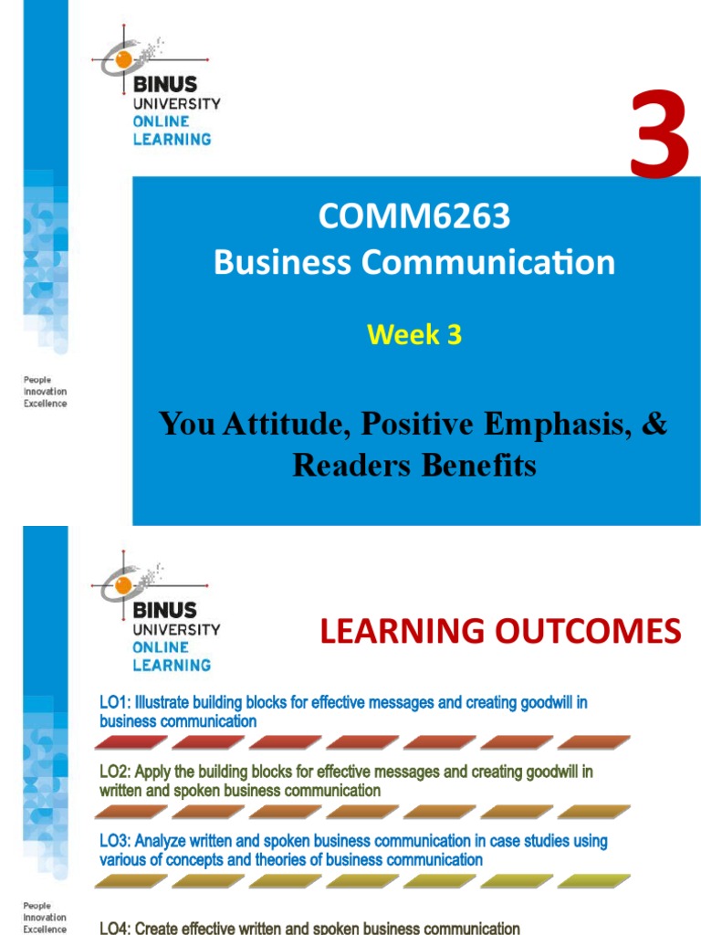 PPT3-You Attitude, Positive Emphasis, & Readers Benefits | PDF ...
