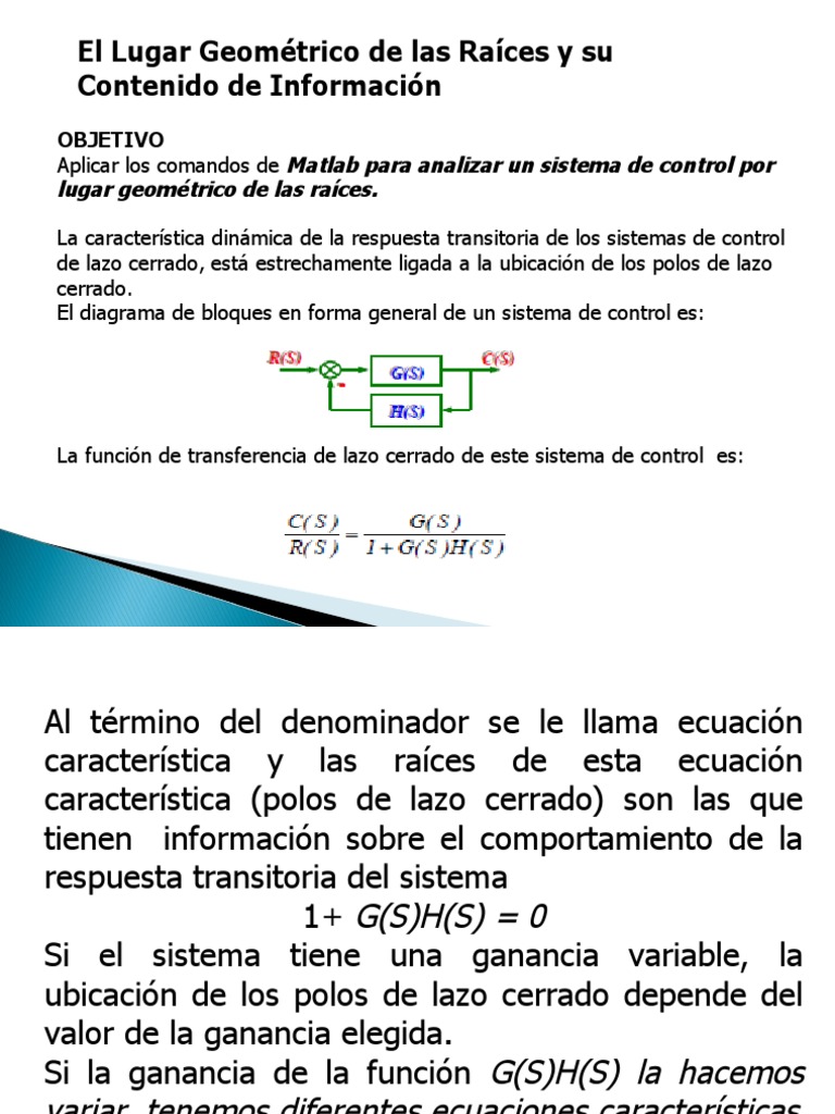 Diseño Controladores Con Rltool de Matlab | PDF | Sistema de control ...