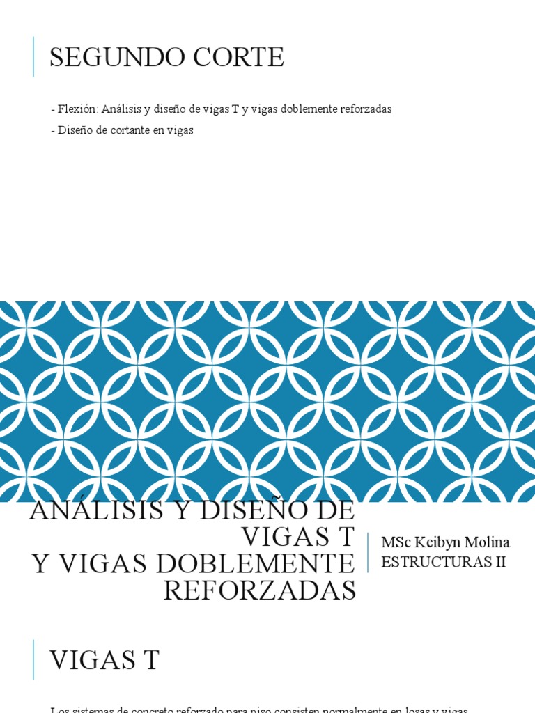 Flexion Vigas T y Vigas Doblemente Reforzadas | PDF | Doblar | Acero