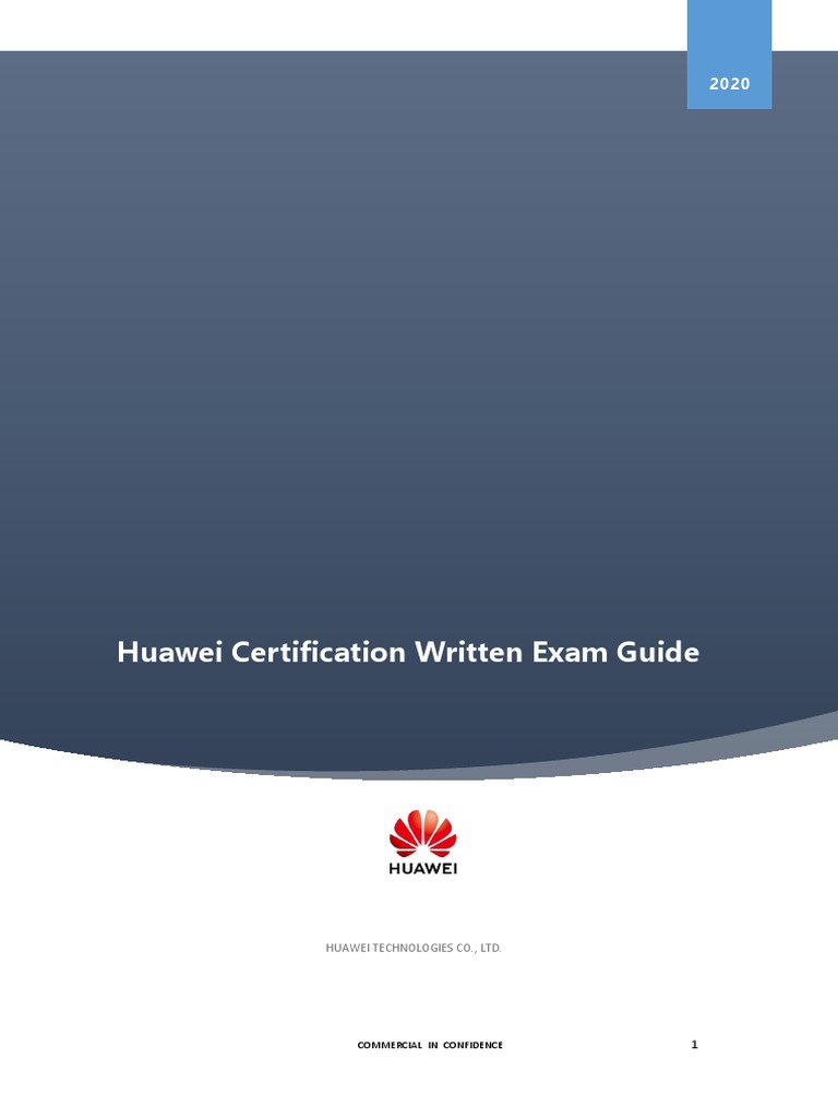 HCIE Huawei Certification Written Exam Guide V2.0 | PDF | Credit Card ...