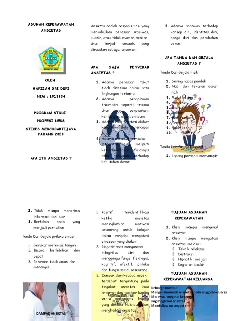 Leaflet Ansietas Covid 19 | PDF