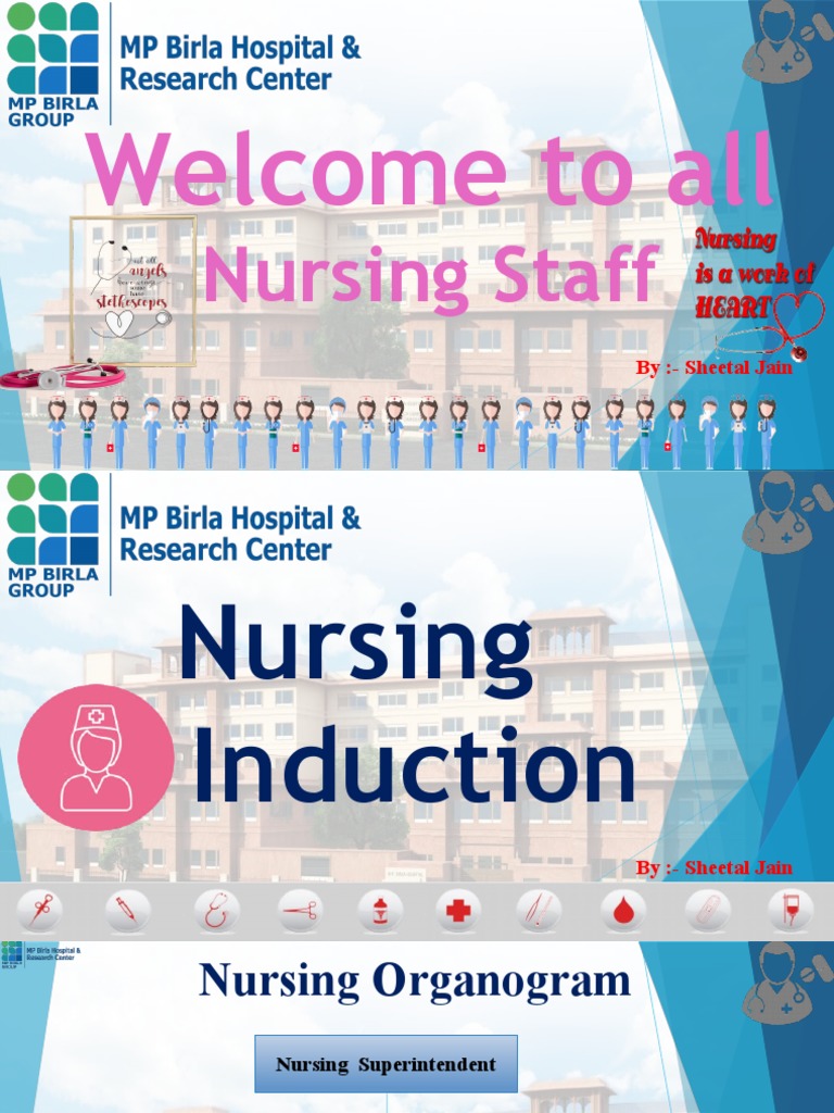 Nursing Induction - New | PDF | Blood Type | Intravenous Therapy