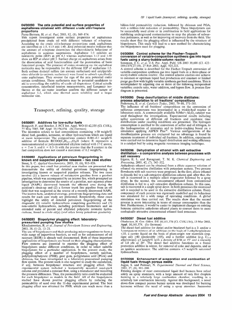 Biopolymer Plugging Effect Laboratorypressurized Pumping 2004 | PDF ...