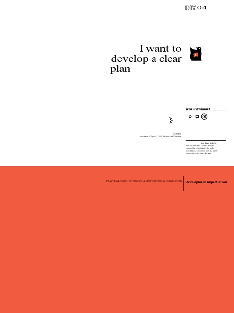 Clear Plan Business Model Canvas | PDF | Business Economics | Marketing