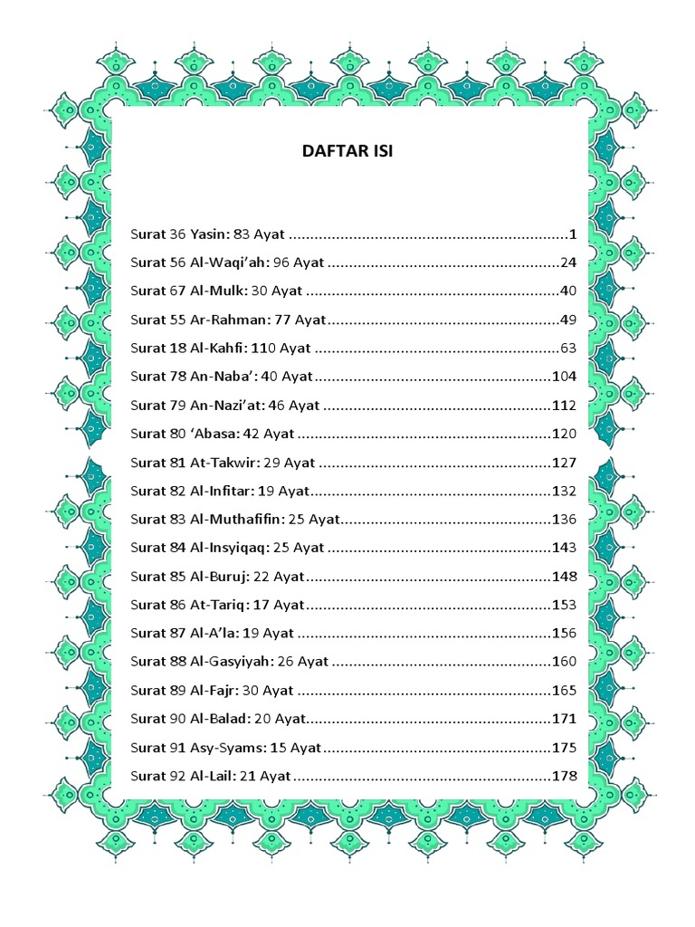 Buku Yasin PDF | PDF