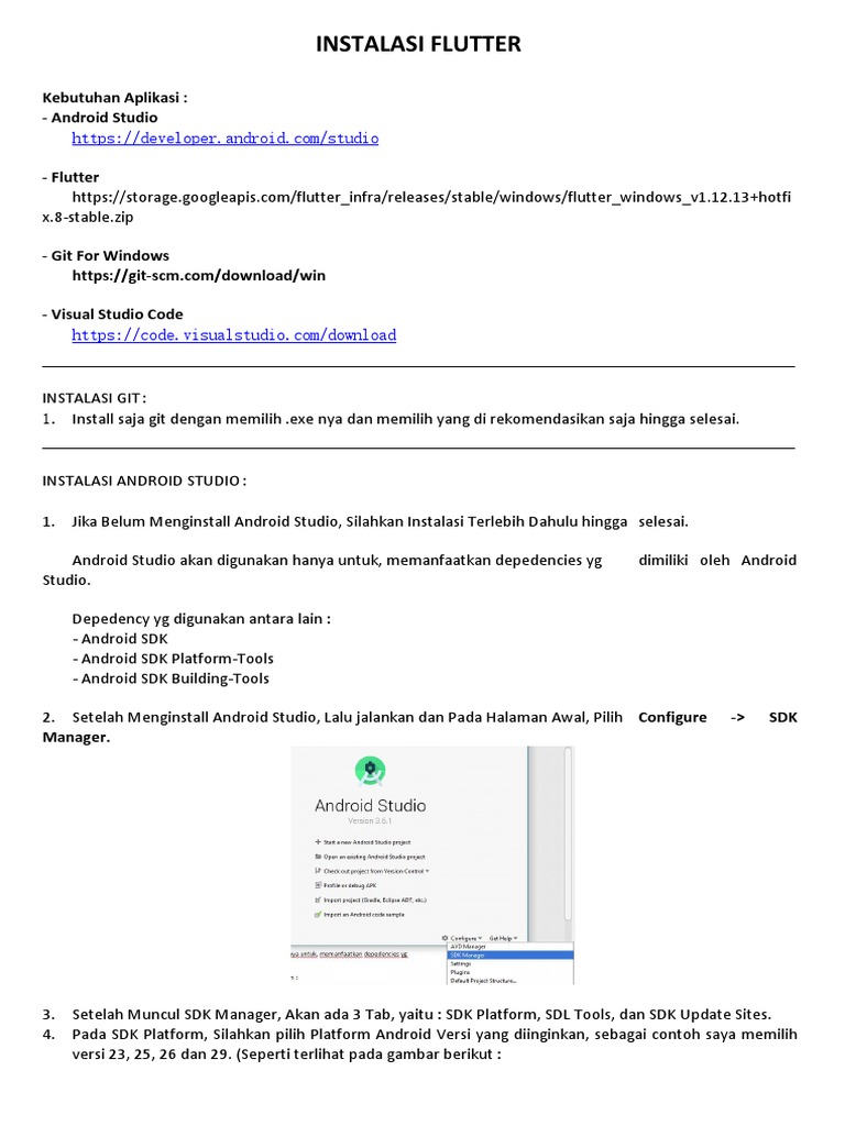 Instalasi Flutter | PDF | Komputer