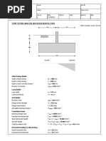 Inverted T Footing | PDF | Column | Bending