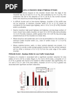 Aashto Lane Width PDF | PDF | Lane | Transport Infrastructure