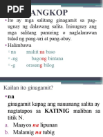 Ano Ang Panlapi | PDF