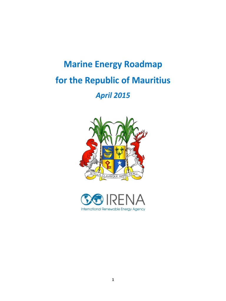 Mauritius Marine Energy Roadmap | PDF | Offshore Wind Power | Wind Power