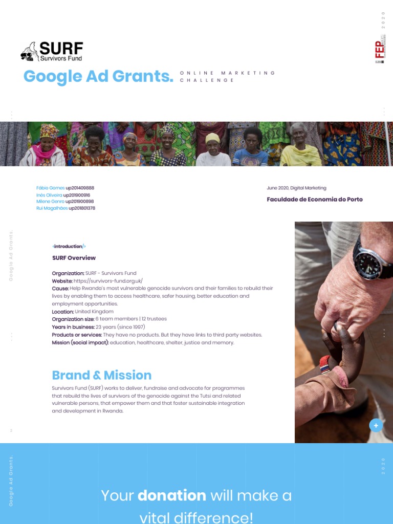 Google Ad Grants Campaign Analysis | PDF | Search Engine Optimization ...