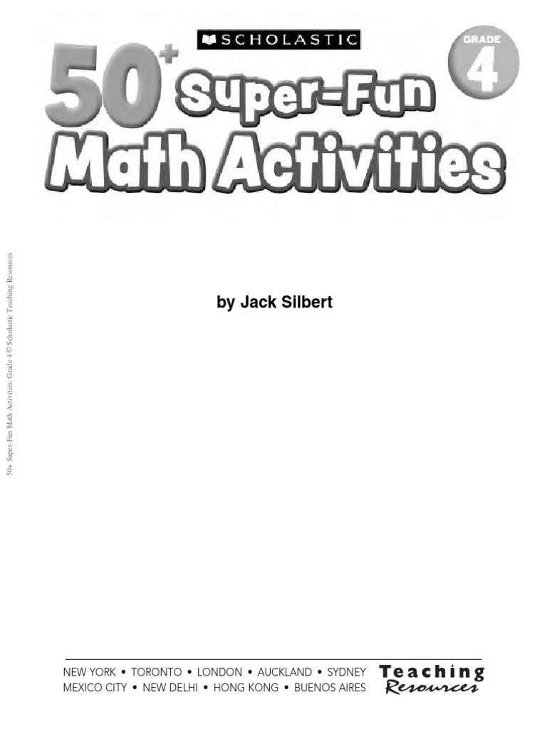 Share 50 - Super-Fun - Math - Activities - Grade - 4 PDF | PDF ...