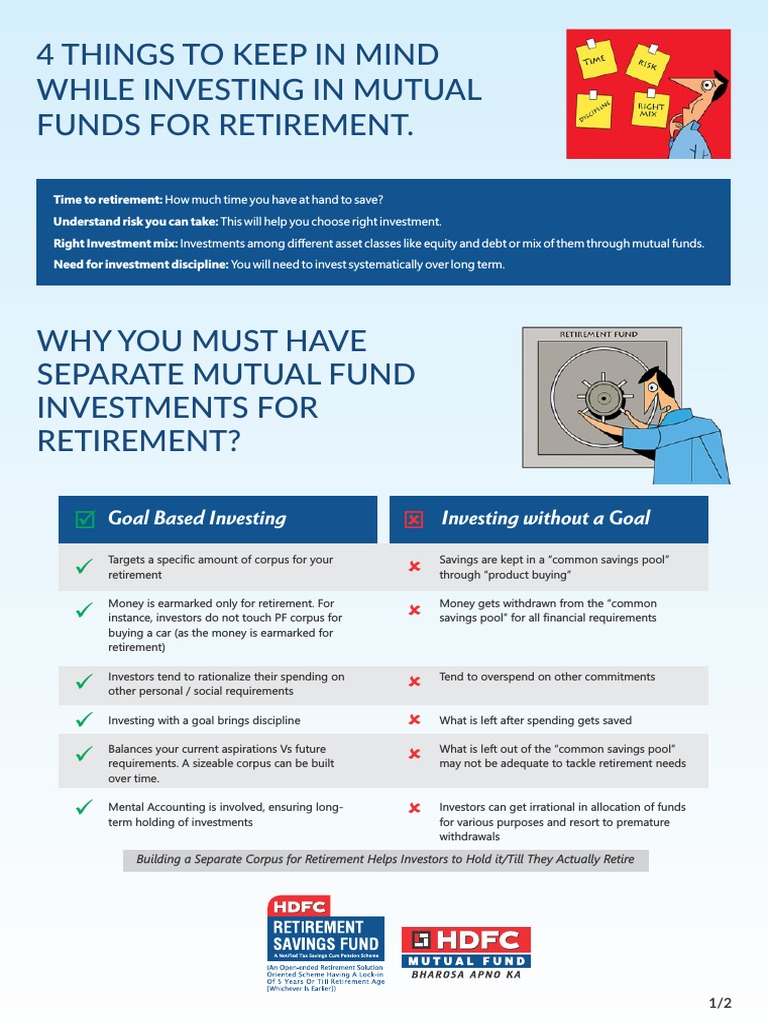 HDFC Retirement Savings Fund Leaflet - August 2019 | PDF | Retirement ...