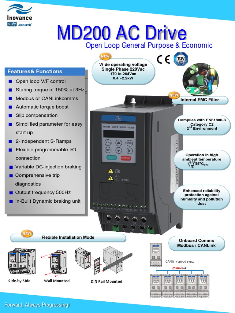MD200 Flyer V1.2 | PDF | Mains Electricity | Components