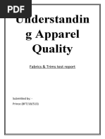 T168 Burn Test Chart | PDF | Rayon | Textiles