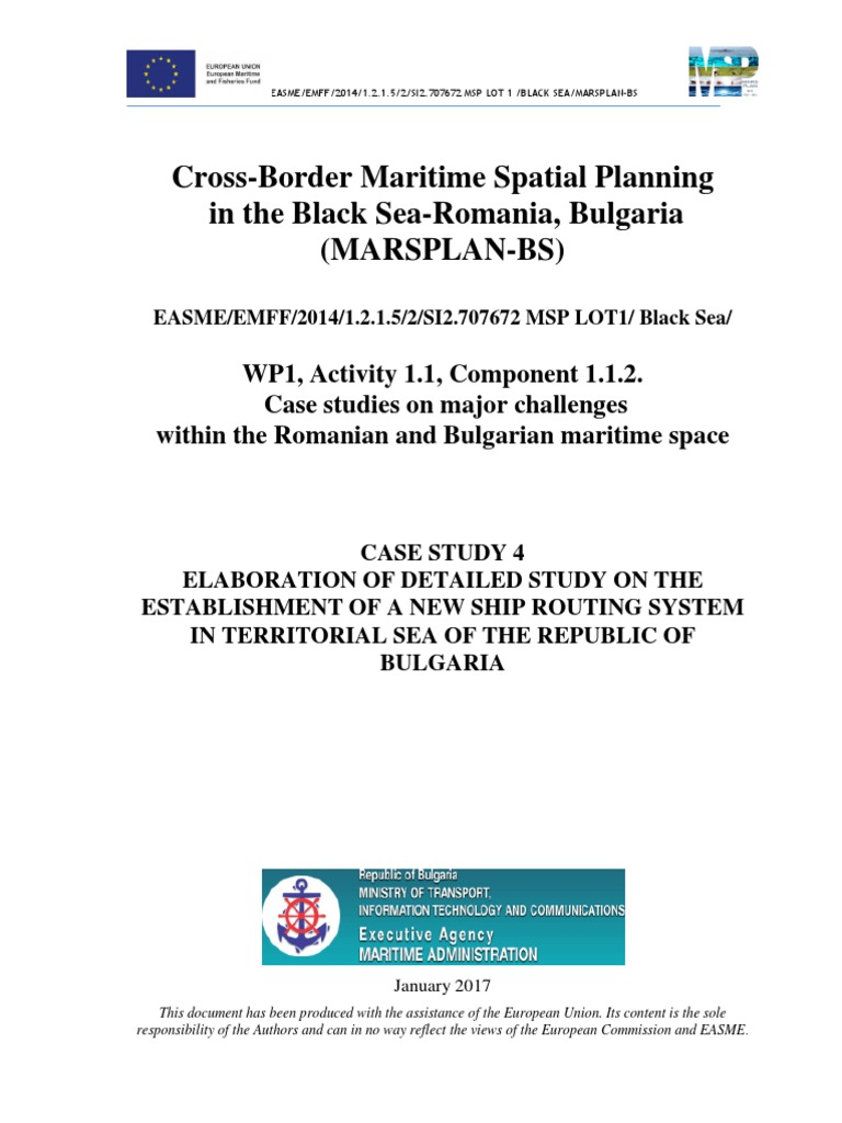 New Ship Routing System for Bulgaria | PDF | Crimea | Black Sea