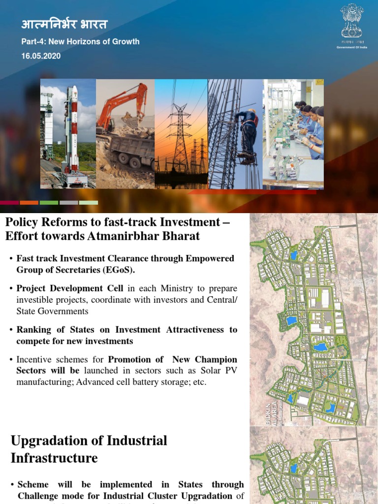 Atma Nirbhar Bharat Full Presentation Part 4 | PDF | Public–Private Partnership | Mining