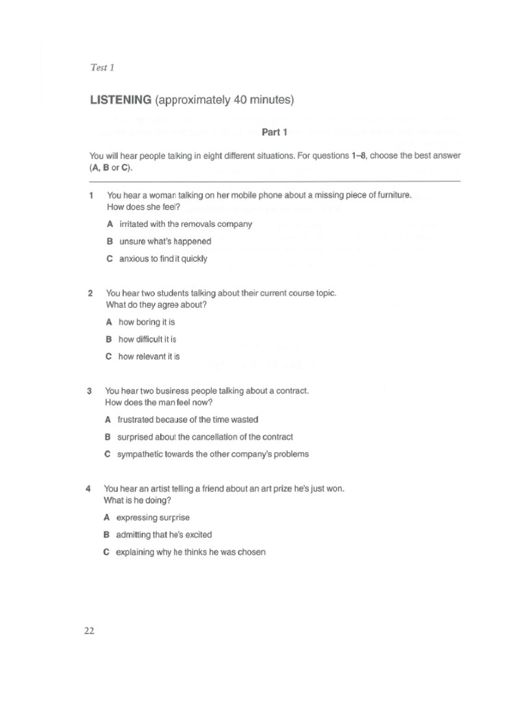 Listening 11 | PDF