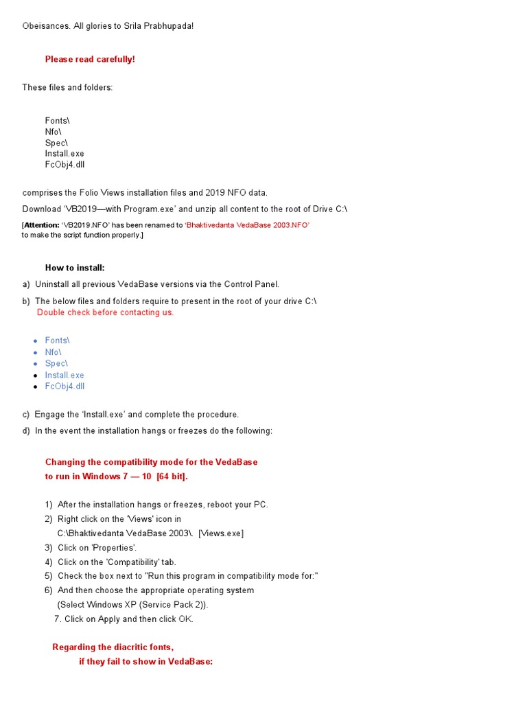 README First! PDF | PDF