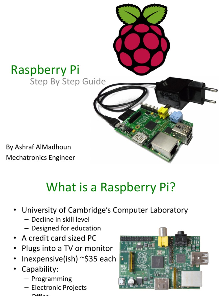 Raspberry Pi: Step by Step Guide | PDF | Raspberry Pi | Secure Shell