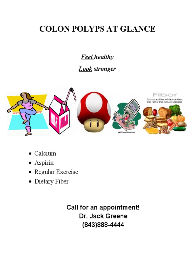 Colon Polyps at Glance Final | PDF