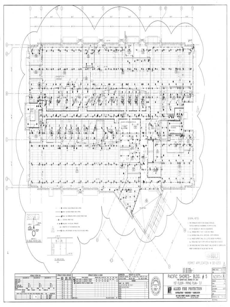 AS-BUILT Pipe PlanPart-1 | PDF