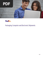 FedEx Packaging Guidelines Overview | PDF | Pallet | Cargo
